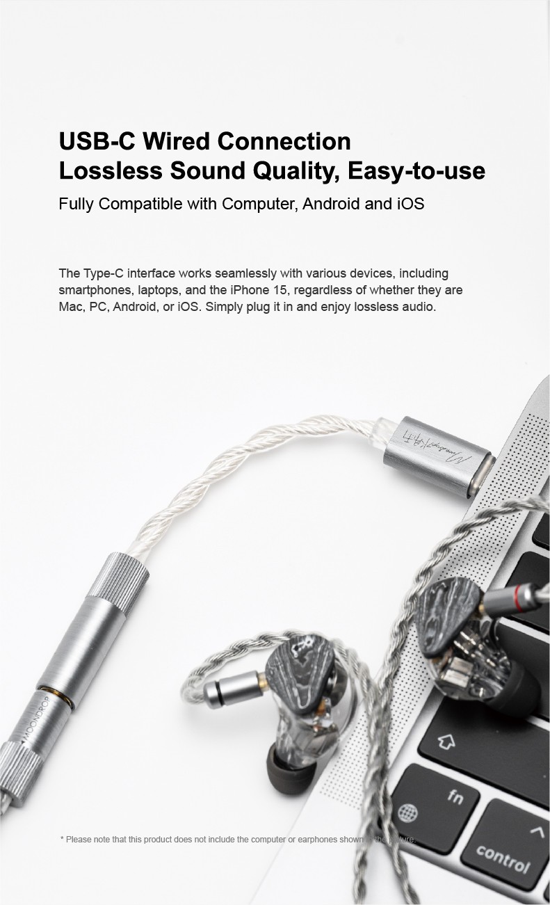 MOONDROP ECHO-B 32Bit/384kHz Balanced Portable DAC/AMP with DSP | MOONDROP Official Website